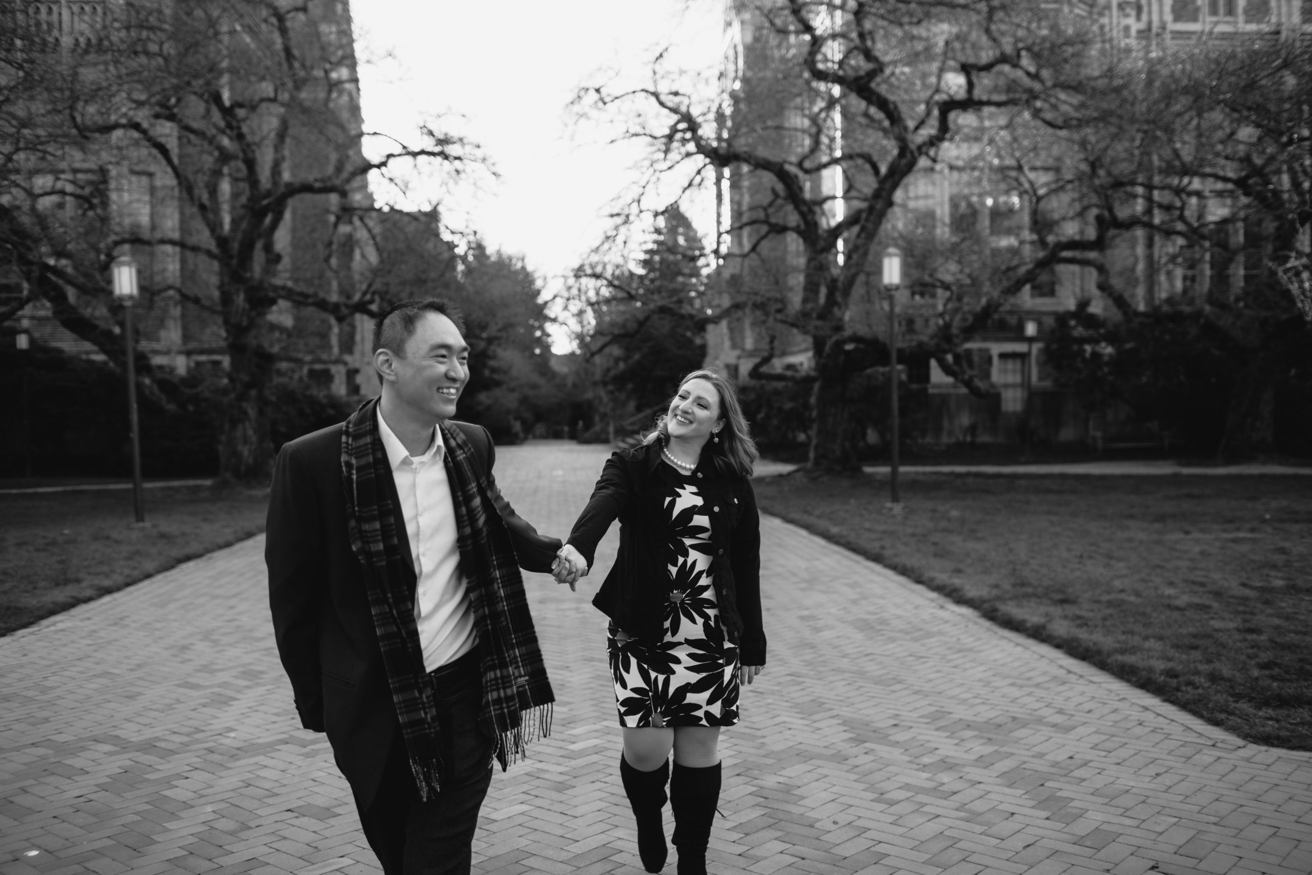 Lillian + Eric // University of Washington Engagement Session - Blog