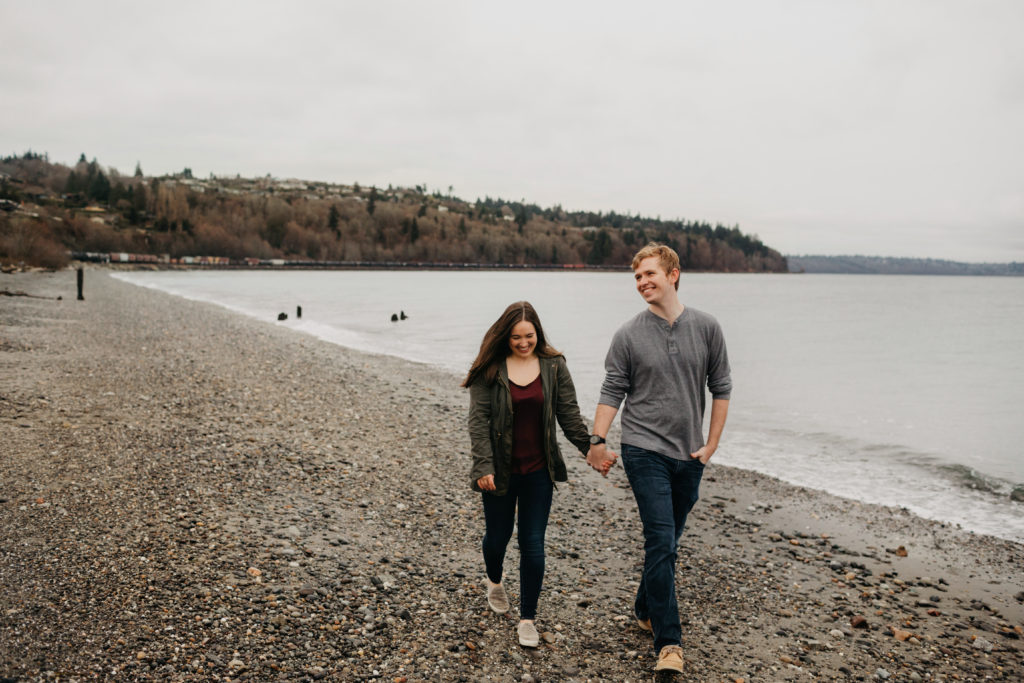 Emily + Kendrick:: Richmond Beach Engagement - Blog