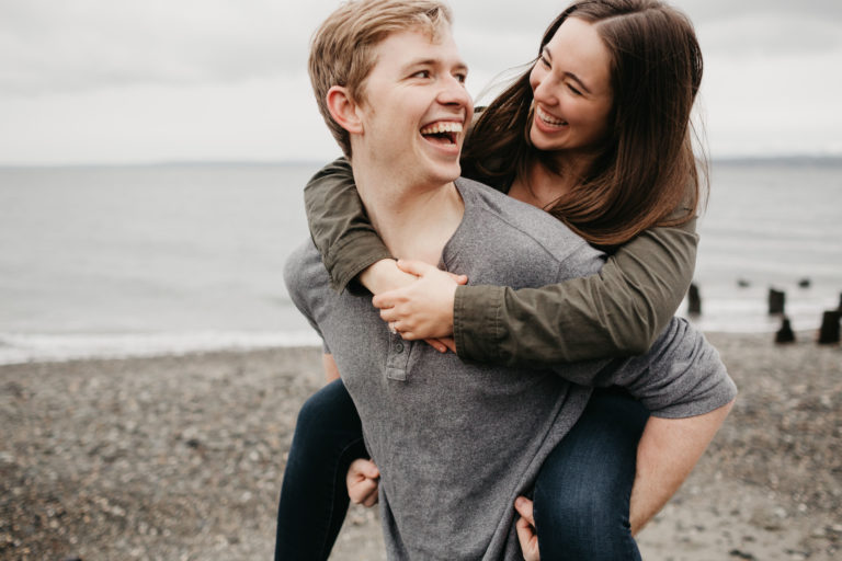 Emily + Kendrick:: Richmond Beach Engagement - Blog