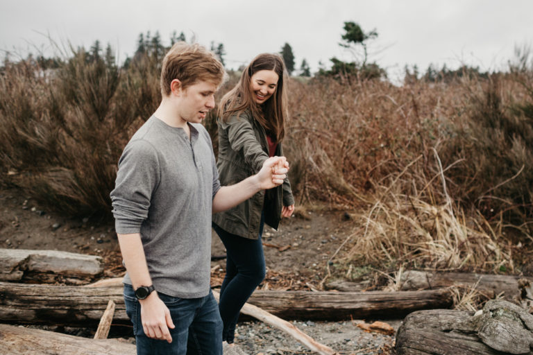 Emily + Kendrick:: Richmond Beach Engagement - Blog
