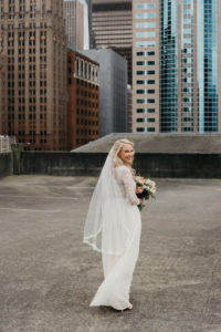 Kendra + Aaron // Seattle Elopement // Kingstreet Station Intimate ...